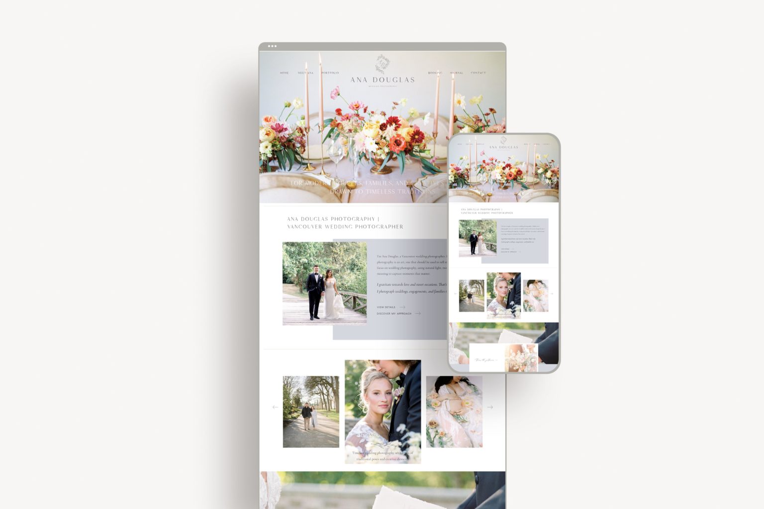 Brand and Showit website launch: Ana Douglas Photography ...