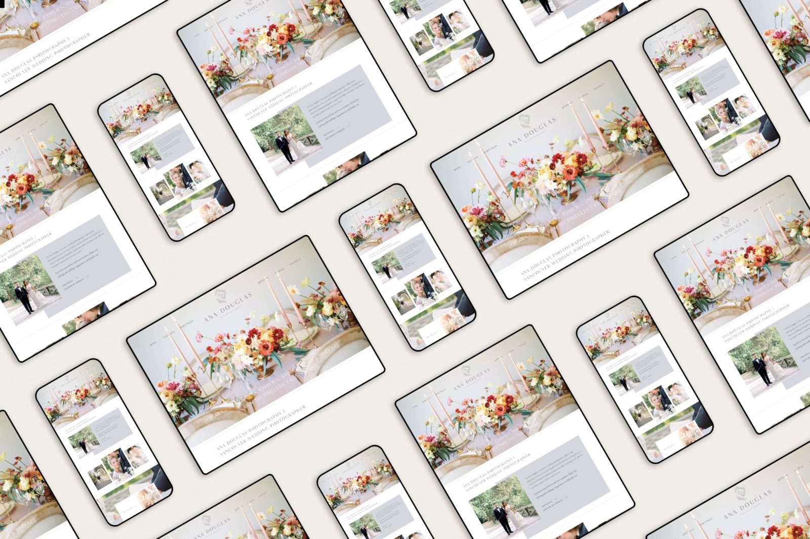 Brand and Showit website launch: Ana Douglas Photography ...